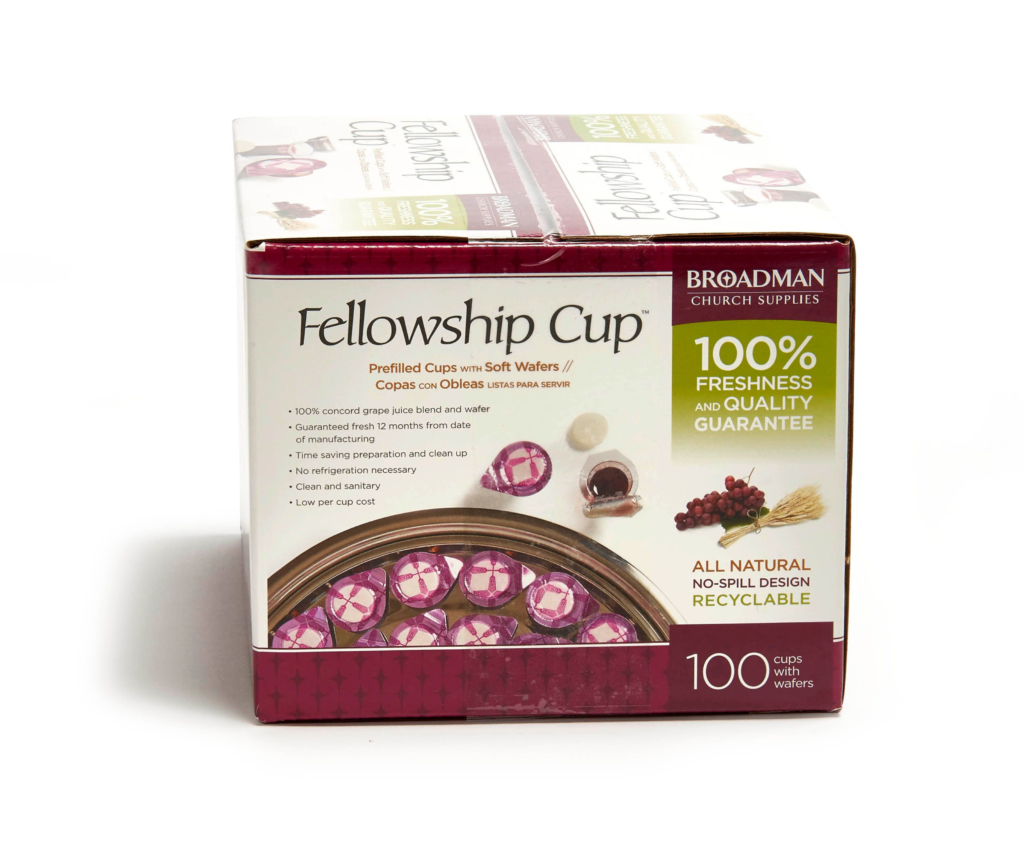 Fellowship Cup - Prefilled Communion Cups - Juice & Wafer (100 ...