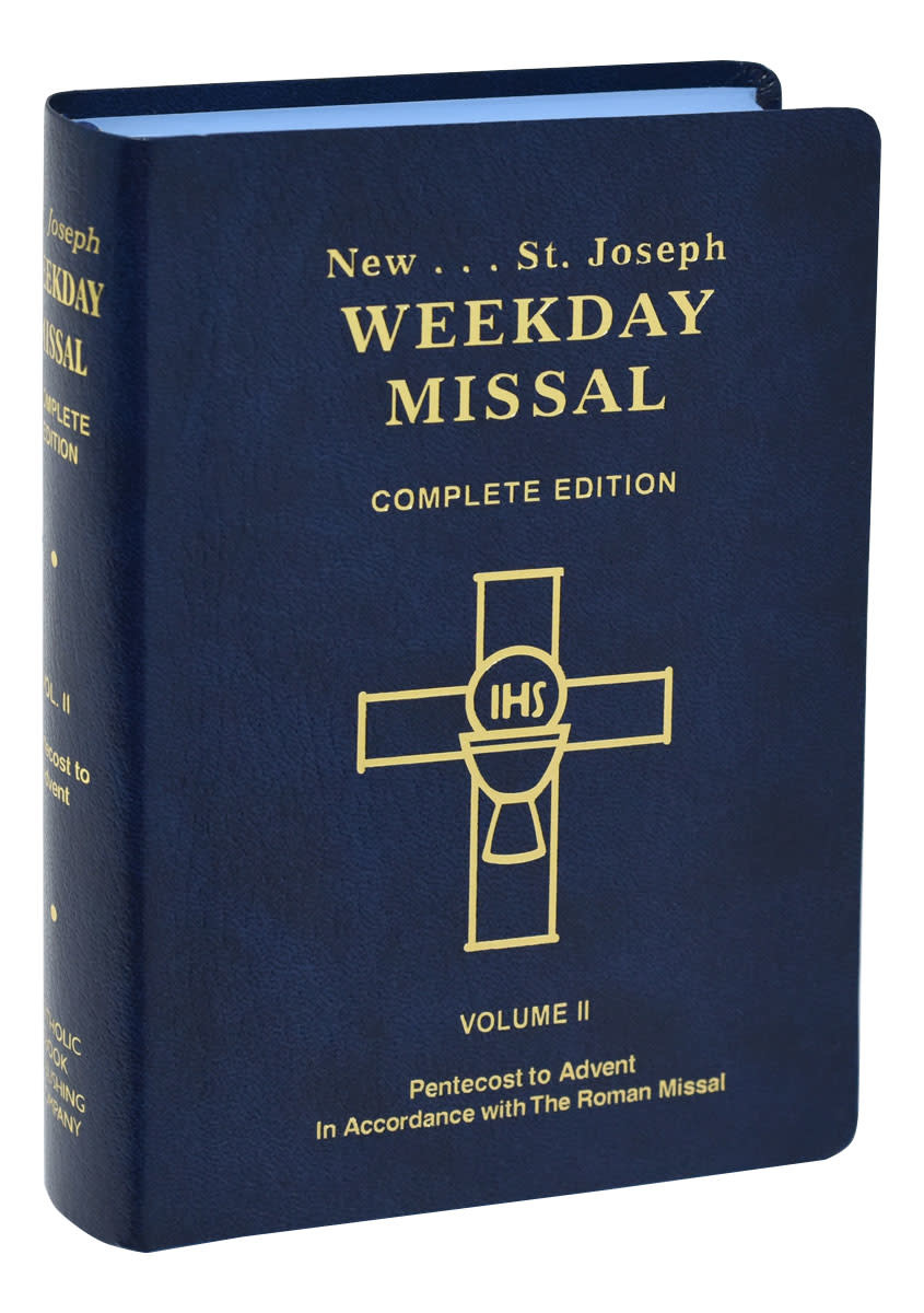 St. Joseph Weekday Missal (Vol. II / Pentecost To Advent) - Reilly's ...