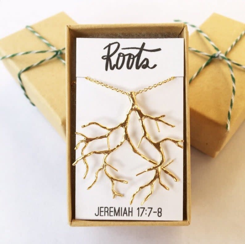 Bible Verse Necklace - Roots - Reilly's Church Supply & Gift Boutique