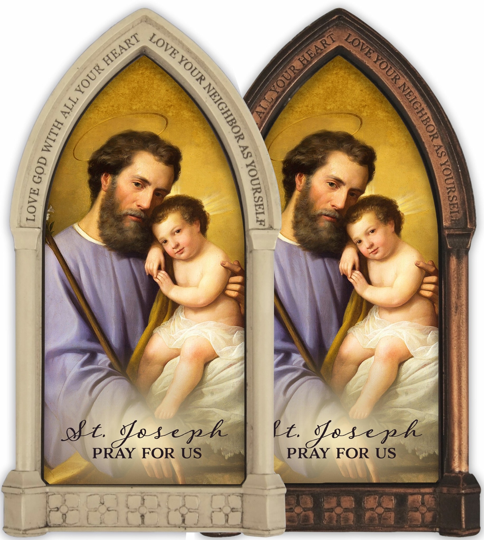 Commemorative St. Joseph Home Doorpost Blessing Bronze - Reilly's ...