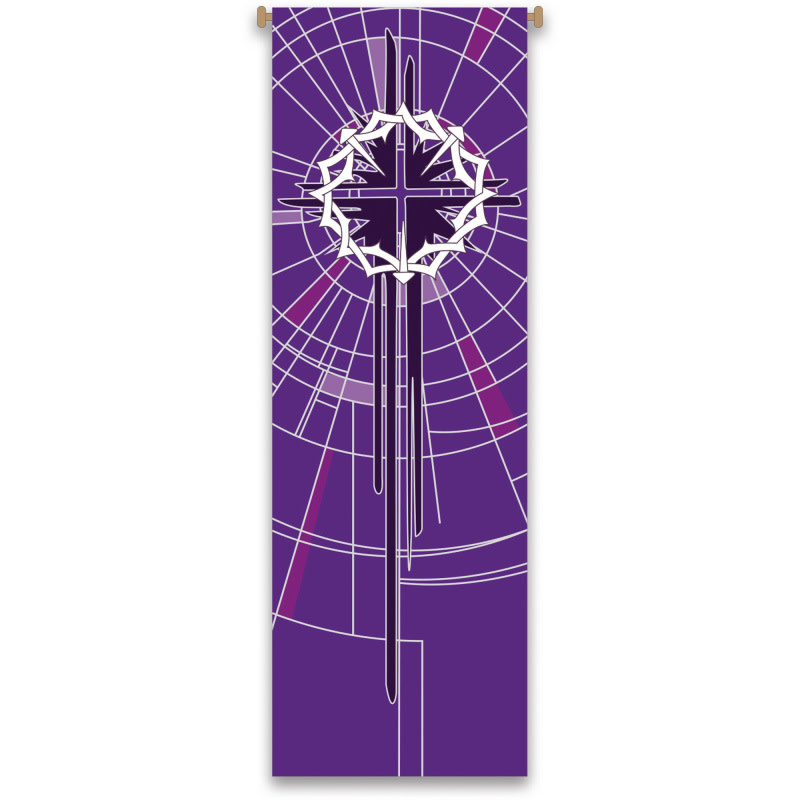 Purple Lent Banner - Reilly's Church Supply & Gift Boutique