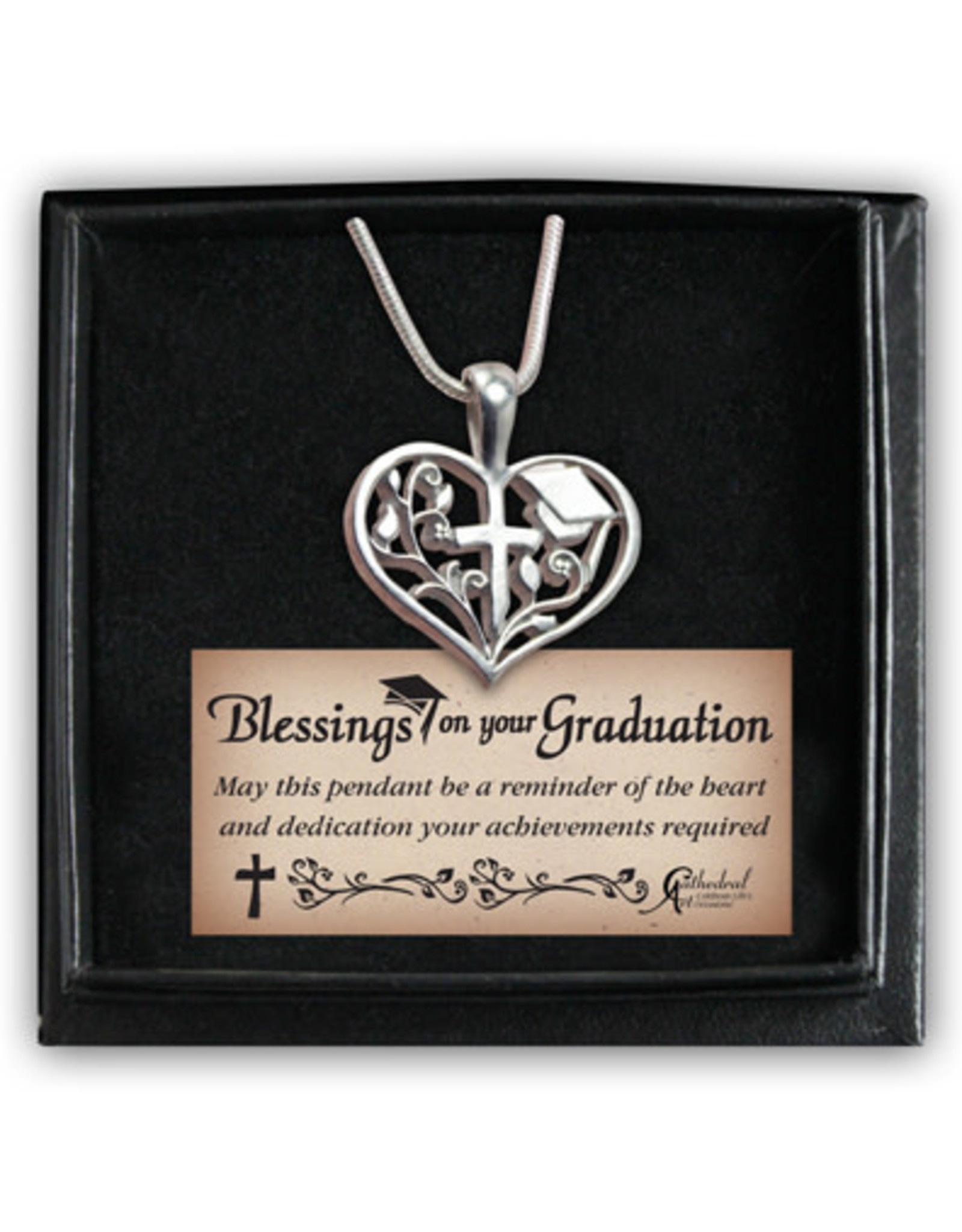 Graduation Cross Necklace - Reilly's Church Supply & Gift Boutique