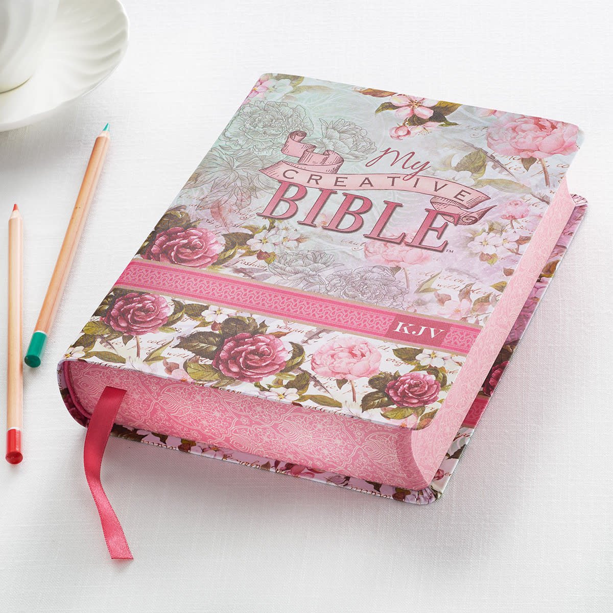 Silky Floral KJV My Creative Bible - Reilly's Church Supply & Gift Boutique