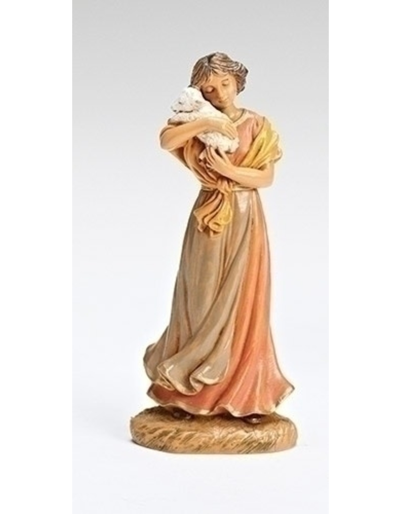 Fontanini - Maia with Lamb (5" Scale) - Reilly's Church Supply & Gift ...