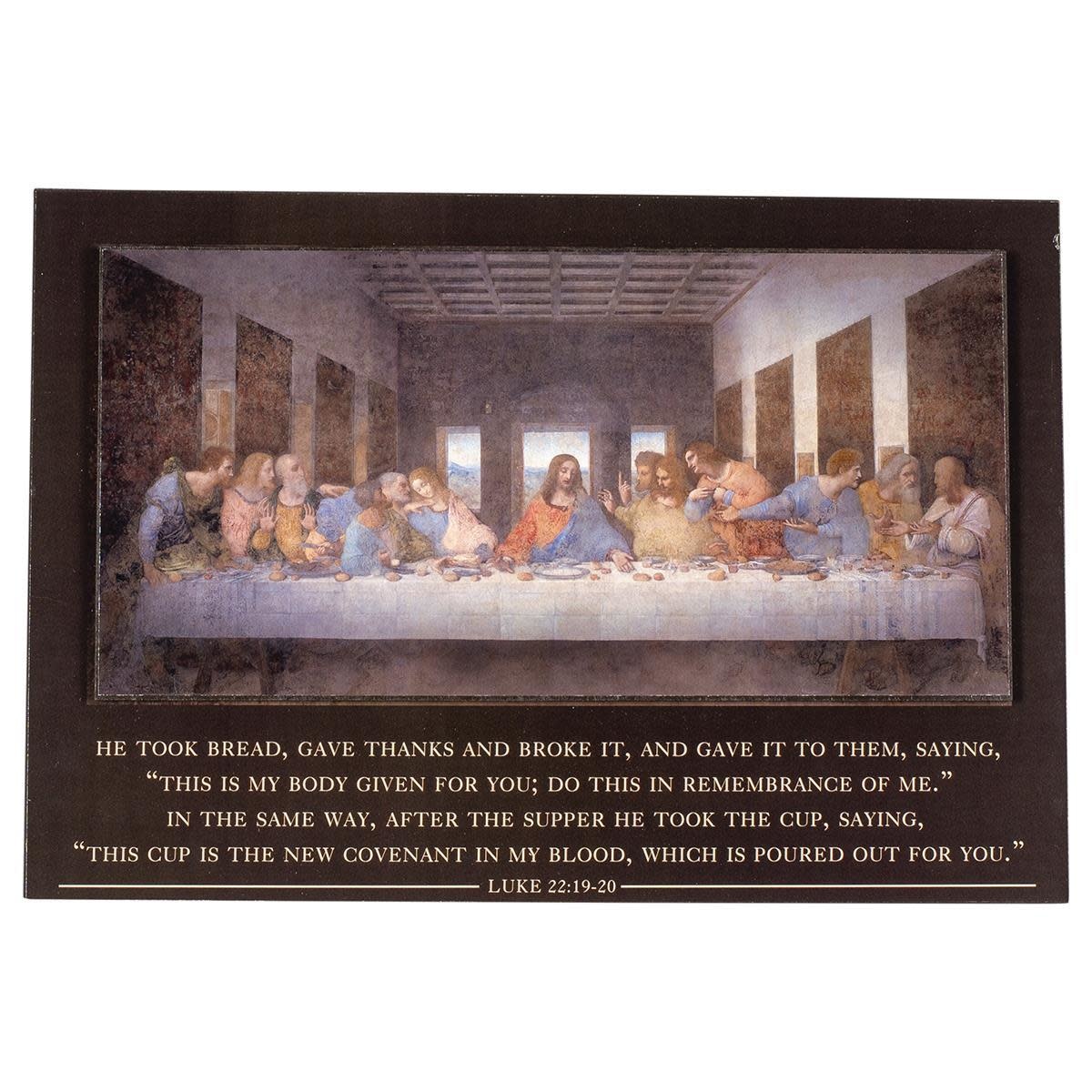 Plock Last Supper With Luke 22 Scripture Reilly s Church Supply