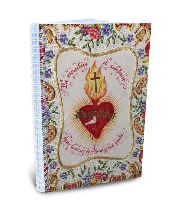 Journal - Birds & Sacred Heart - Reilly's Church Supply & Gift Boutique
