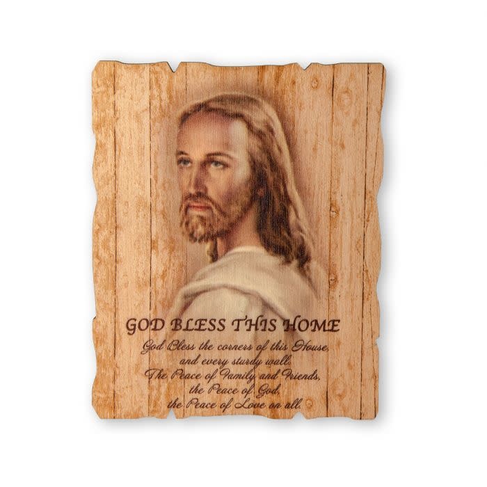 House Blessing Vintage Barn Plaque - Reilly's Church Supply & Gift Boutique