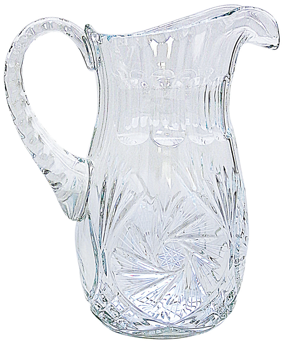 Flagon (Pitcher) Crystal 8-1/4" 32oz - Reilly's Church Supply & Gift ...