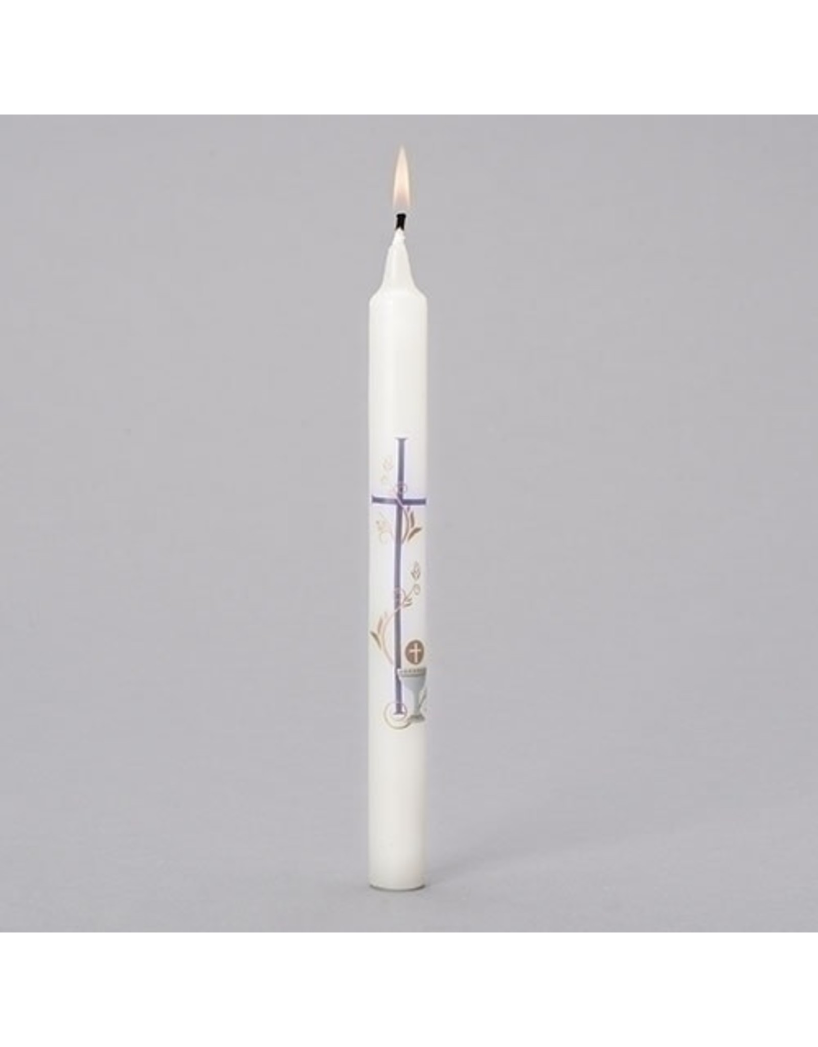 First Communion Candle 10" - Reilly's Church Supply & Gift Boutique