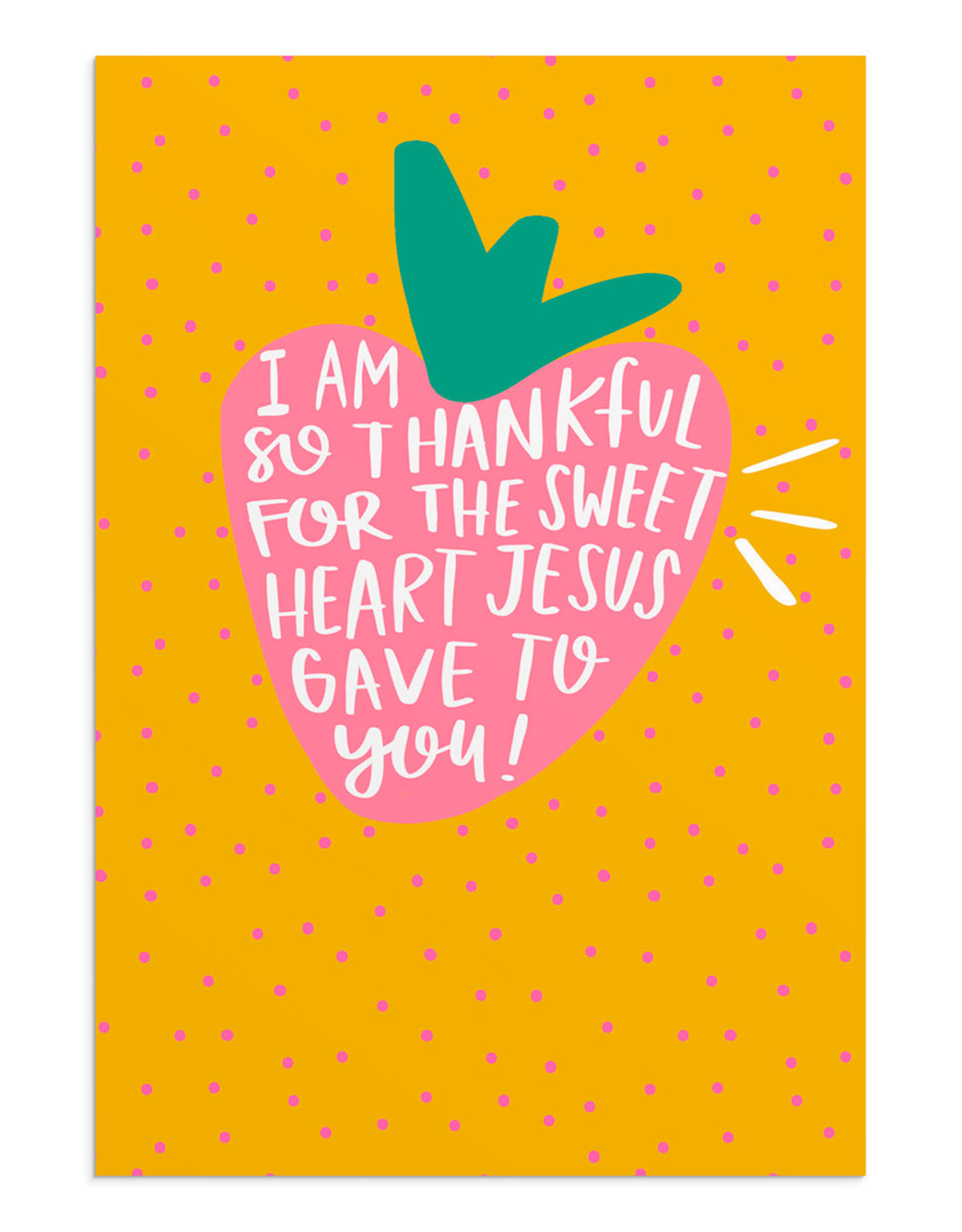Greeting Card - I Am So Thankful - Reilly's Church Supply & Gift Boutique