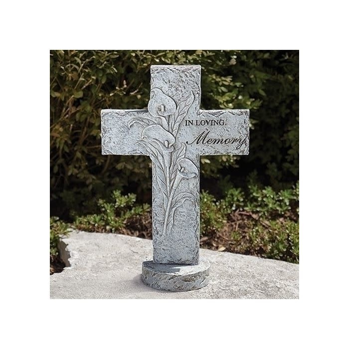 Memorial Garden Cross - In Loving Memory - Reilly's Church Supply, Inc.