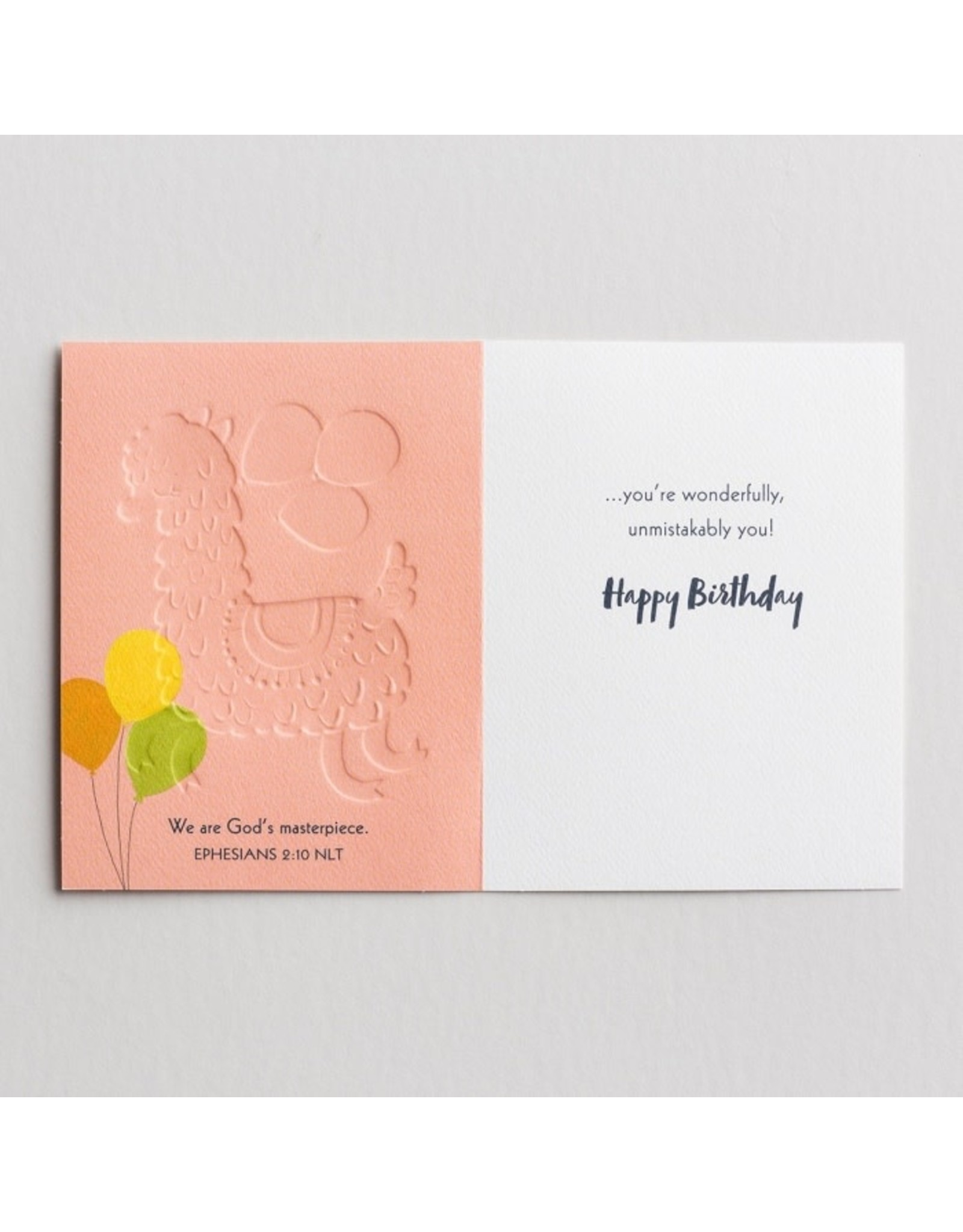 Birthday Card - Unmistakably You - Reilly's Church Supply & Gift Boutique