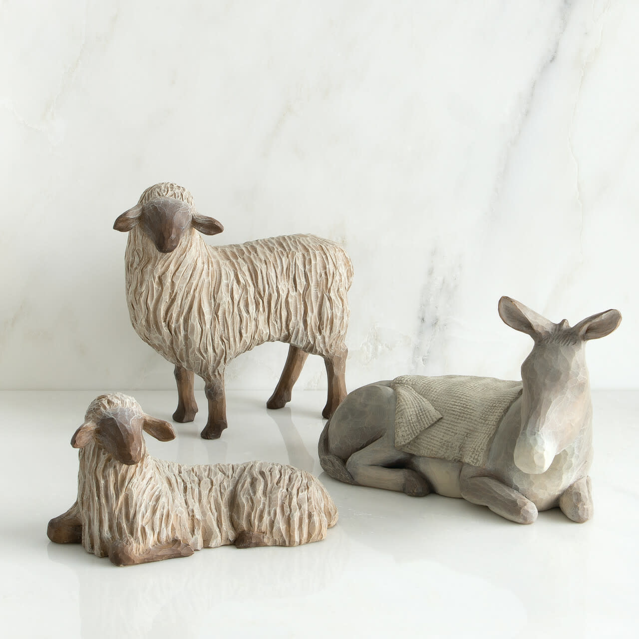 Willow Tree Gentle Animals of The Stable for The Christmas Story ...