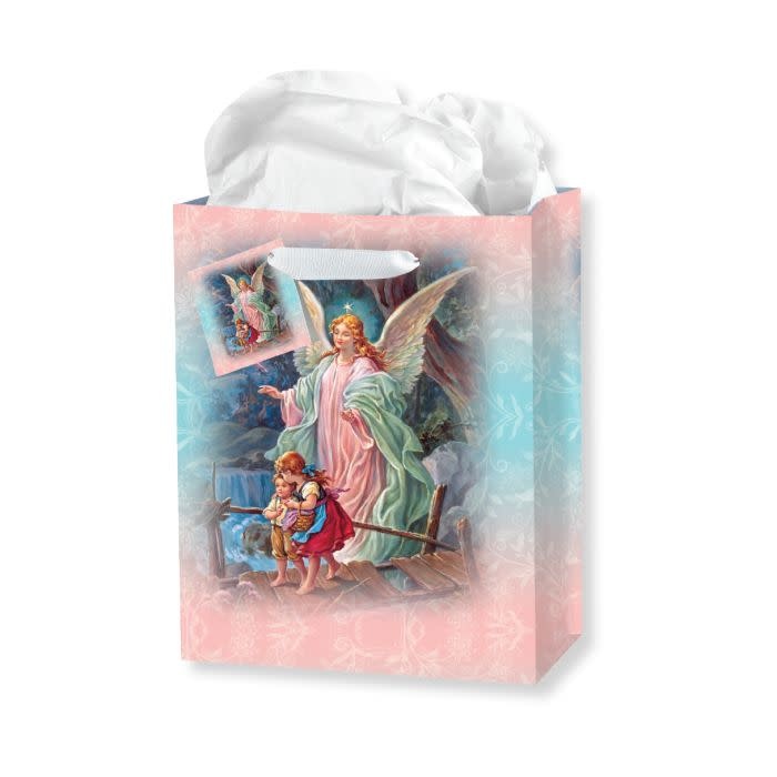 Medium Giftbag - Guardian Angel - Reilly's Church Supply & Gift Boutique