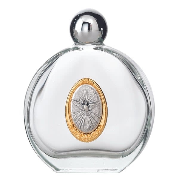 Holy Water Bottle - Holy Spirit, Glass 4oz - Reilly's Church Supply ...