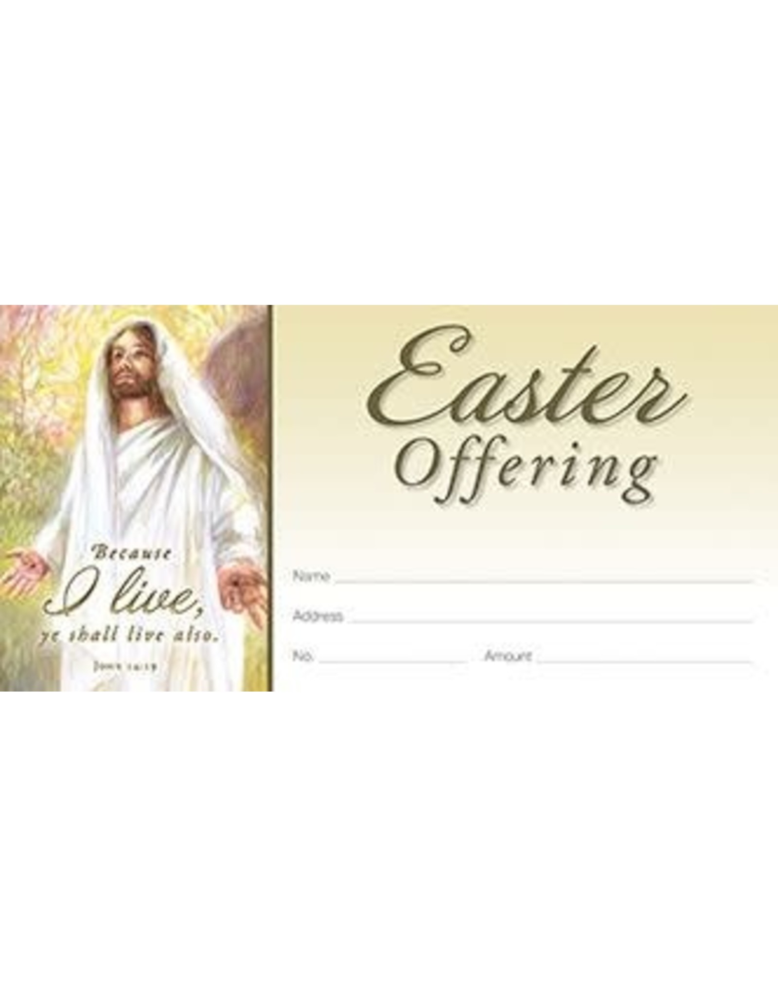 Offering Envelopes - Easter (100) - Reilly's Church Supply & Gift Boutique