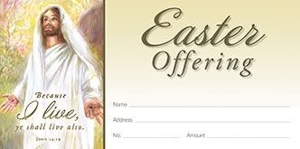 Offering Envelopes - Easter (100) - Reilly's Church Supply & Gift Boutique