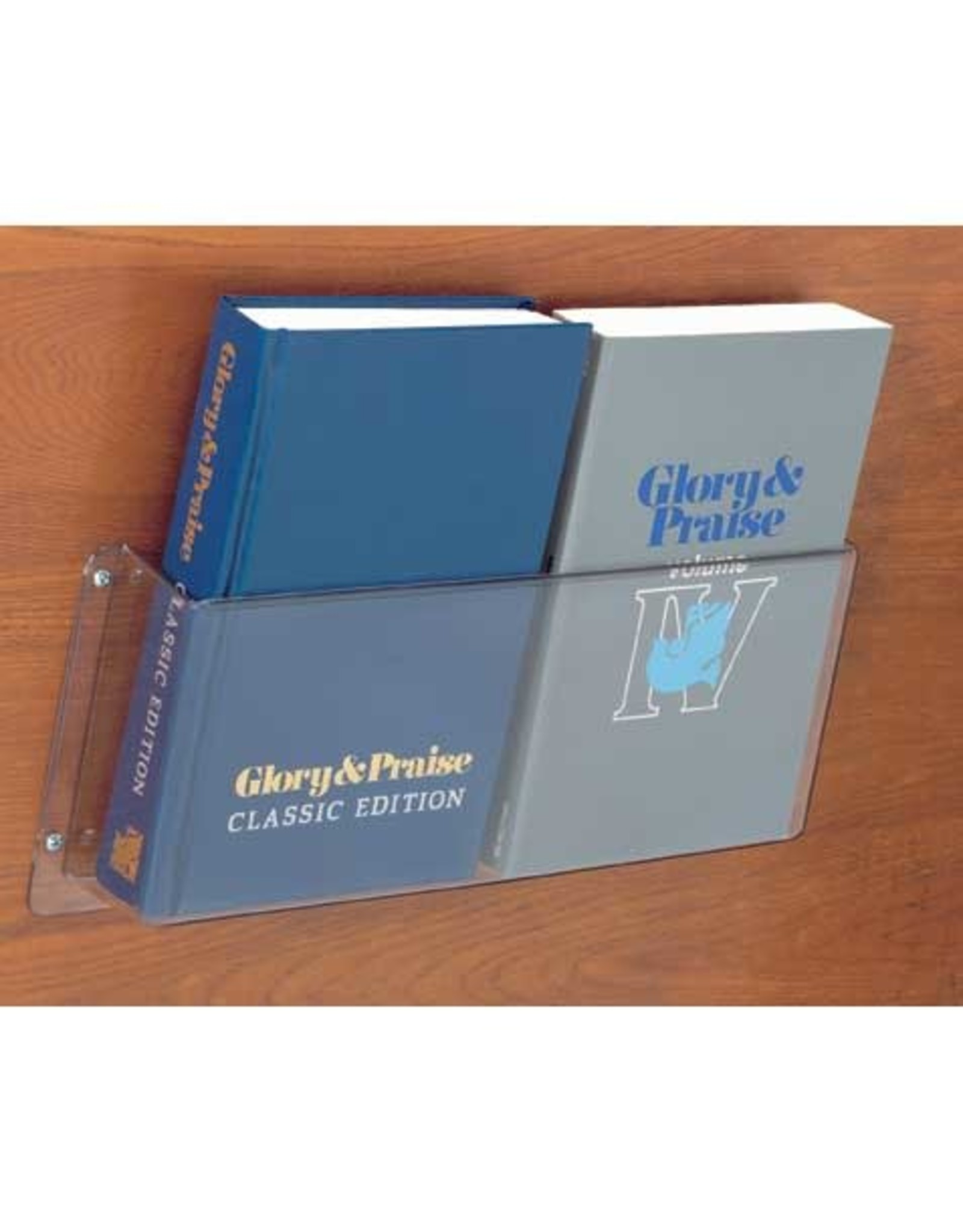 Pew Rack for Books, Acrylic - Reilly's Church Supply & Gift Boutique