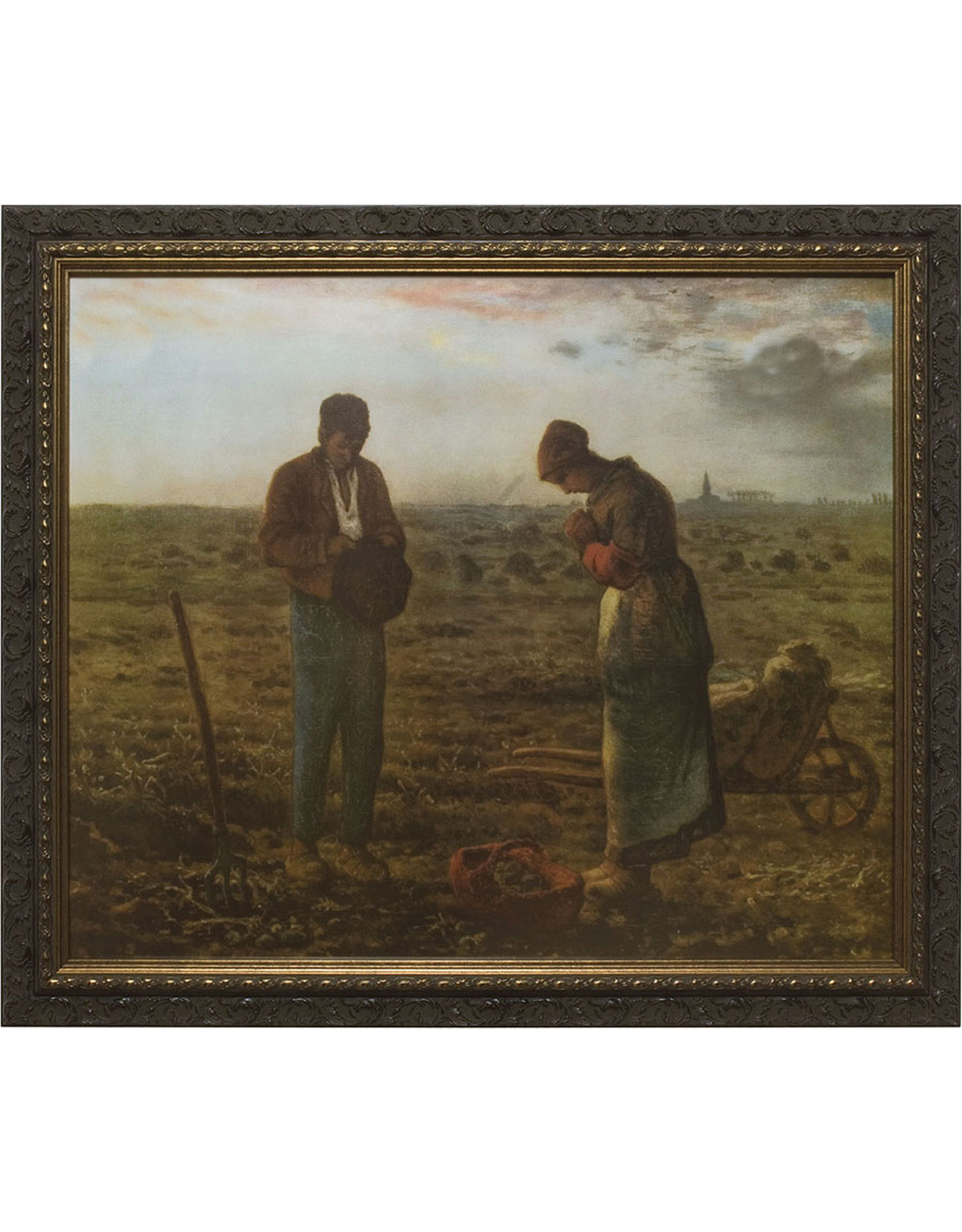 The Angelus (Millet) Framed Art Picture - Reilly's Church Supply & Gift ...