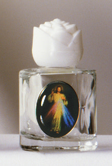 Holy Water Bottle - Divine Mercy .5oz - Reilly's Church Supply & Gift ...