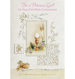 Card - First Communion, Daughter (The Lord will Guide You) - Reilly's ...