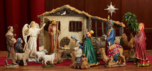 Nativity Set, 14", 20-Piece - Reilly's Church Supply & Gift Boutique