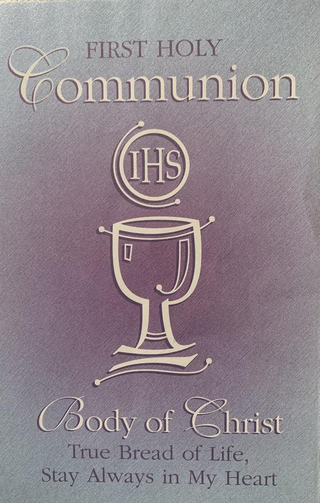 Bulletins - First Communion, Body of Christ (100) - Reilly's Church ...