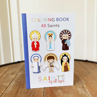 Coloring Book - Catholic Saints - Reilly's Church Supply & Gift Boutique