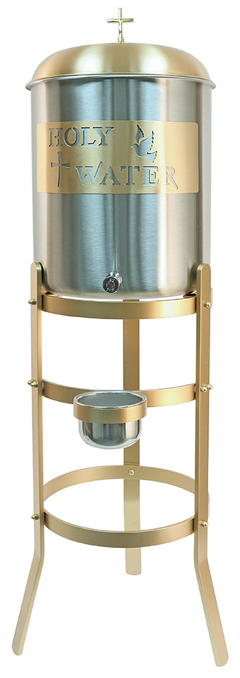 Holy Water Tank & Stand - Reilly's Church Supply & Gift Boutique