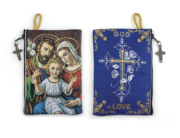 Tapestry Rosary Pouch - - Reilly's Church Supply & Gift Boutique