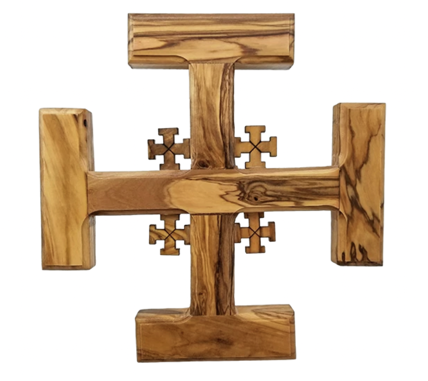 Jerusalem Wall Cross (6") - Reilly's Church Supply & Gift Boutique