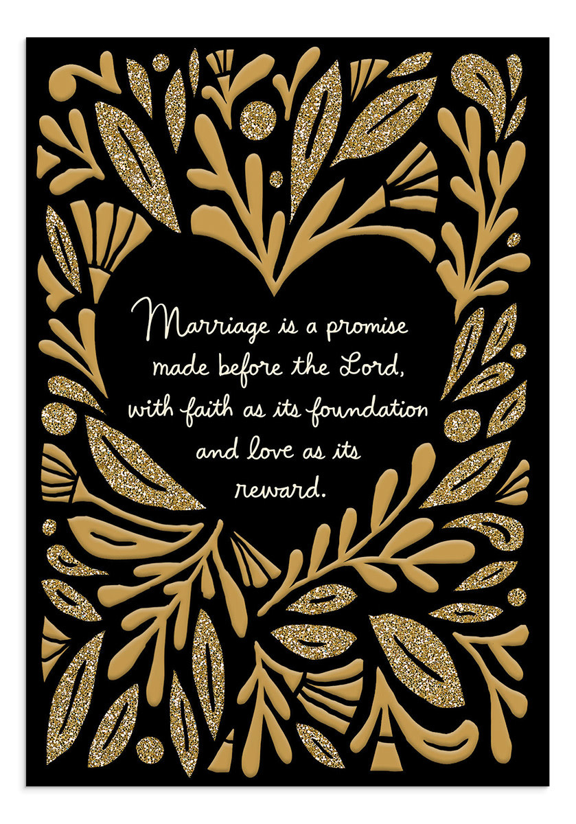 Wedding Card - A Promise Made - Reilly's Church Supply & Gift Boutique