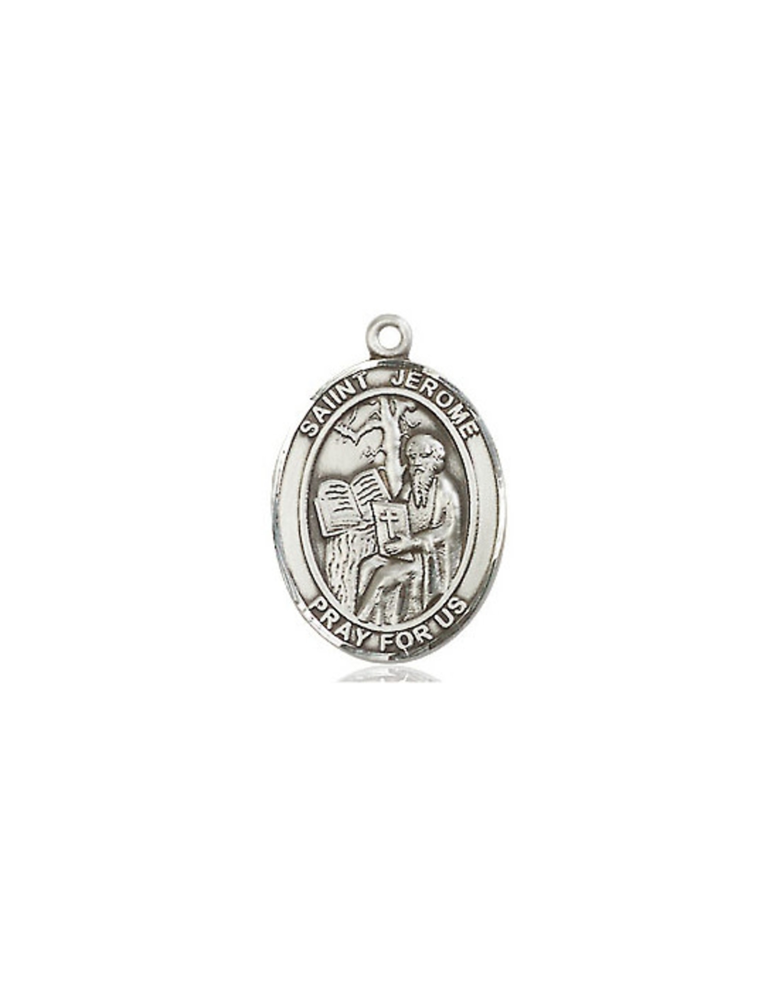 Medal - St. Jerome, Sterling Silver - Reilly's Church Supply & Gift ...