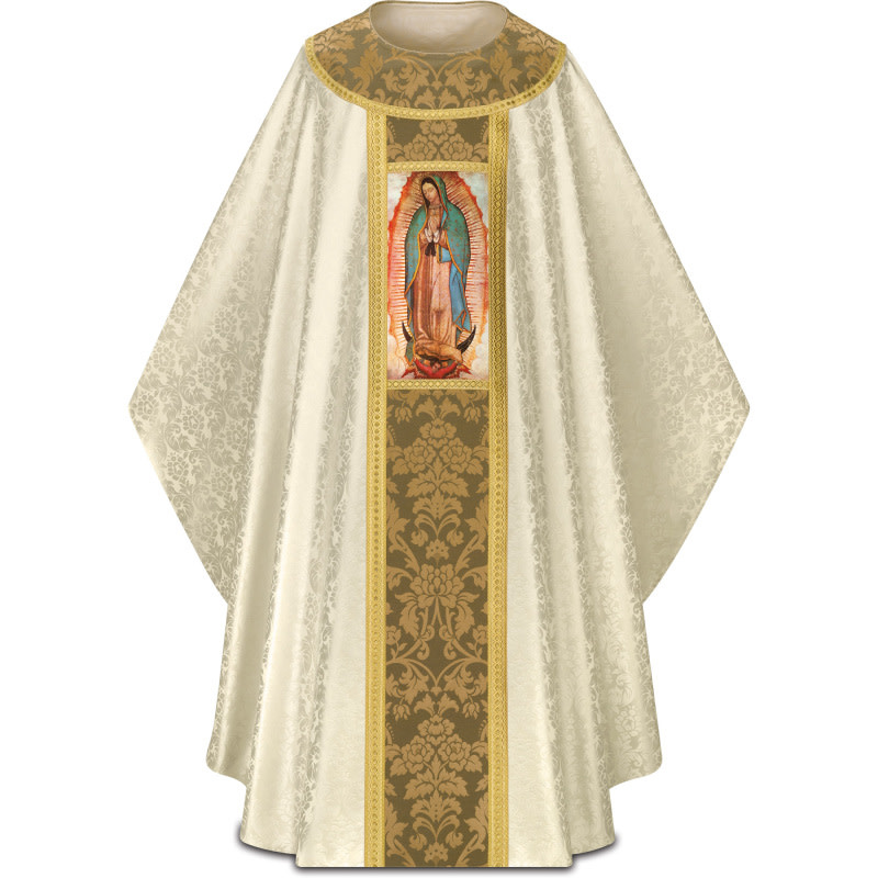 Chasuble in Duomo - Our Lady of Guadalupe - Reilly's Church Supply ...