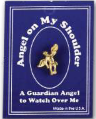 Lapel Pin - Guardian Angel - Reilly's Church Supply & Gift Boutique