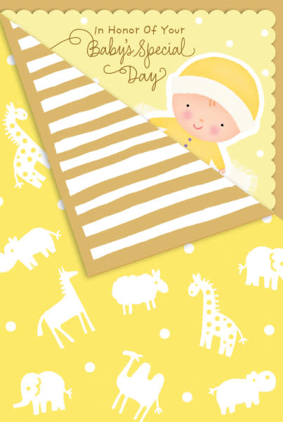 Baby Dedication Card - In Honor of Your Baby's Special Day - Reilly's ...