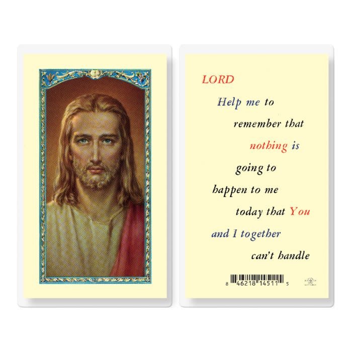 Holy Card, Laminated -Lord Help Me to Remember - Reilly's Church Supply & Gift Boutique