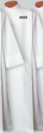 Alb #4885 Smooth Silky Poplin Polyester - Reilly's Church Supply & Gift ...