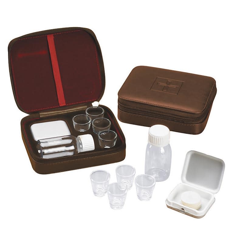 4-Cup Portable Communion Set - Reilly's Church Supply & Gift Boutique