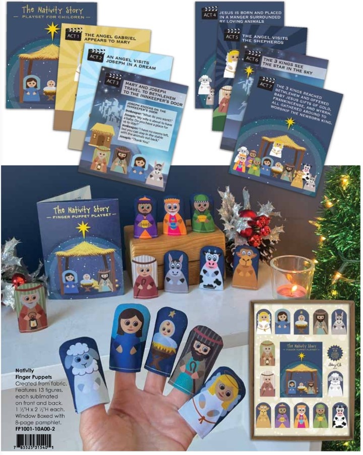 Nativity Finger Puppets - Reilly's Church Supply & Gift Boutique