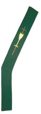 Stole (Deacon) 529 Green - Reilly's Church Supply & Gift Boutique
