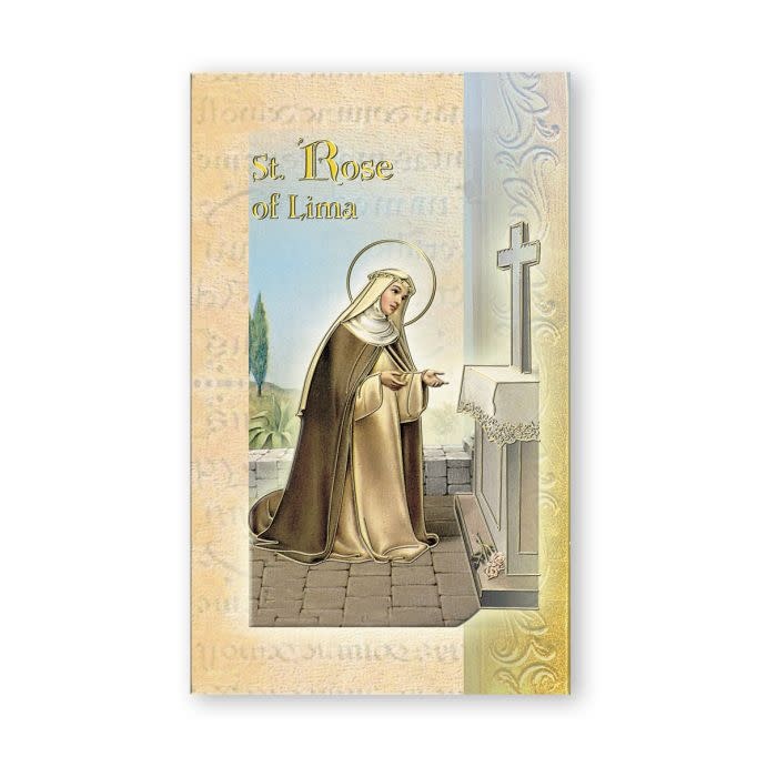 Saint Biography Folder - St. Rose of Lima - Reilly's Church Supply ...