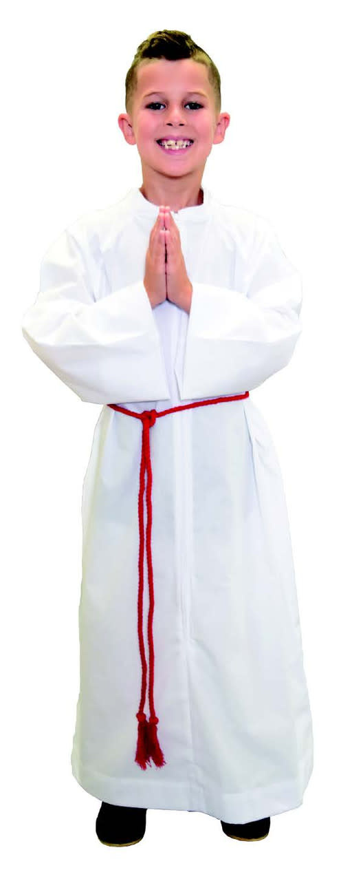 Altar Server Alb #556, White - Reilly's Church Supply & Gift Boutique