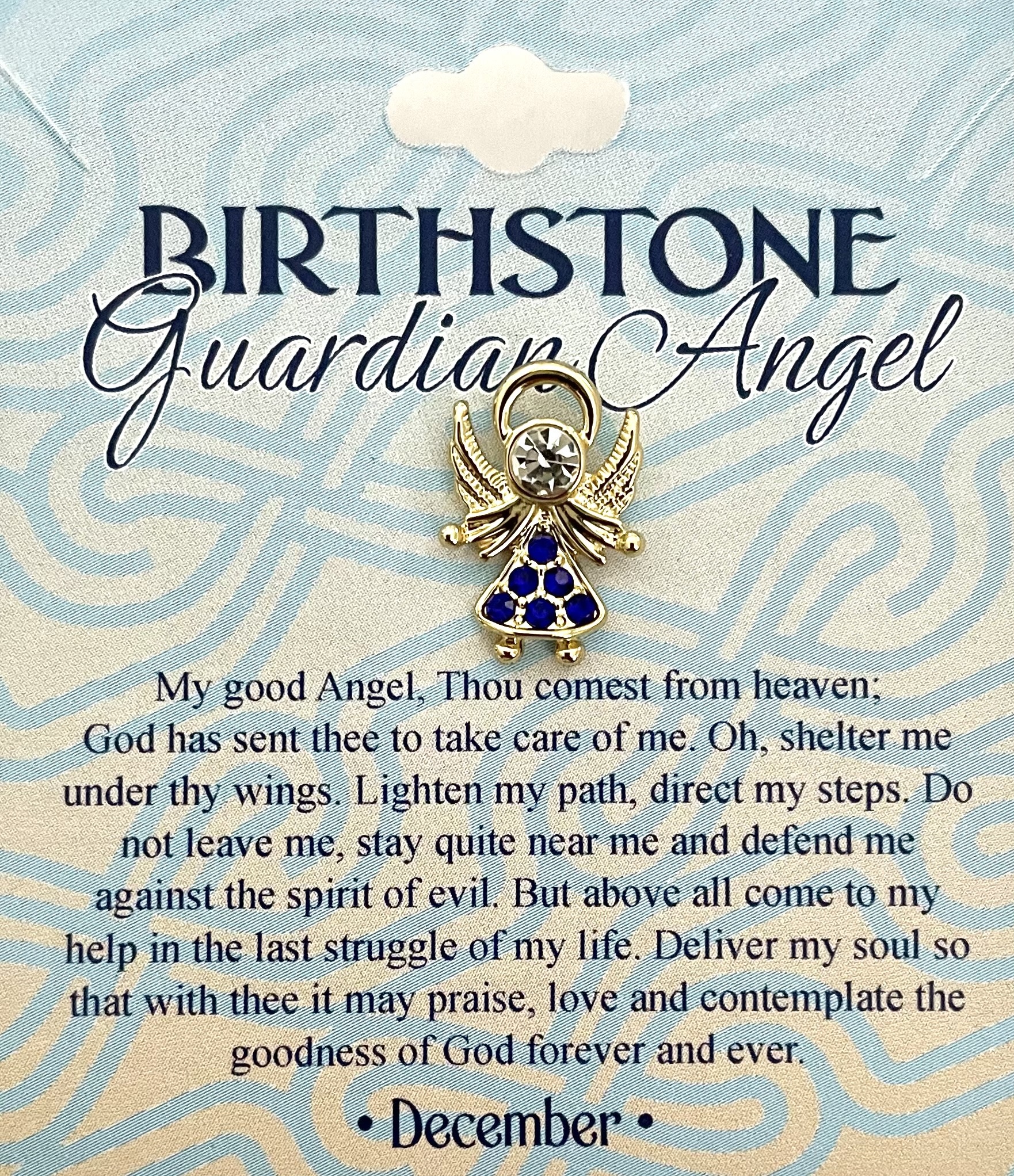 Birthstone Angel Pins (Austrian Crystal) - Reilly's Church Supply ...