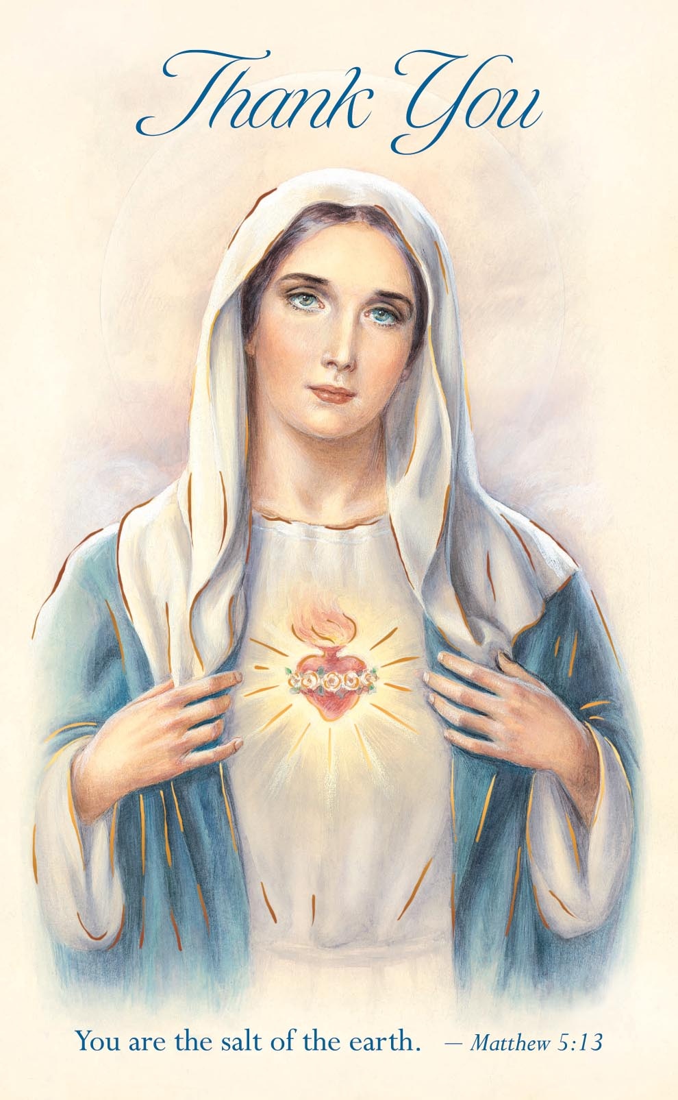 Thank You Cards (Pack of 8), Immaculate Heart of Mary - Reilly's Church ...