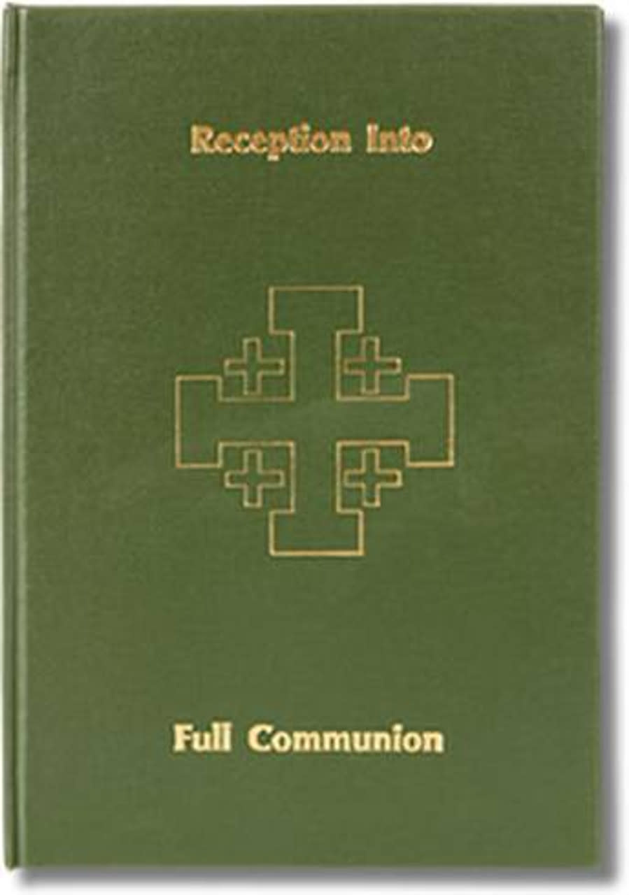Register of Reception into Full Communion - Reilly's Church Supply ...