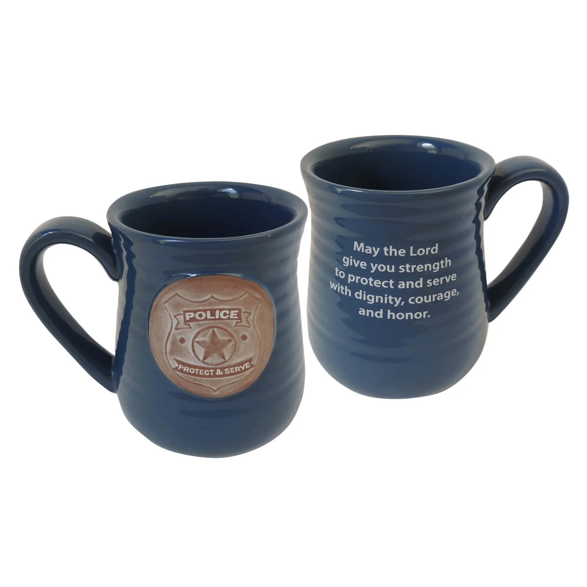 Police Officer Pottery Mug - Reilly's Church Supply & Gift Boutique