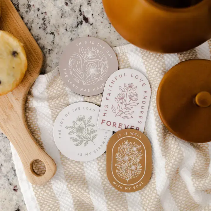 Magnet Set - Floral Encouragement - Reilly's Church Supply & Gift Boutique