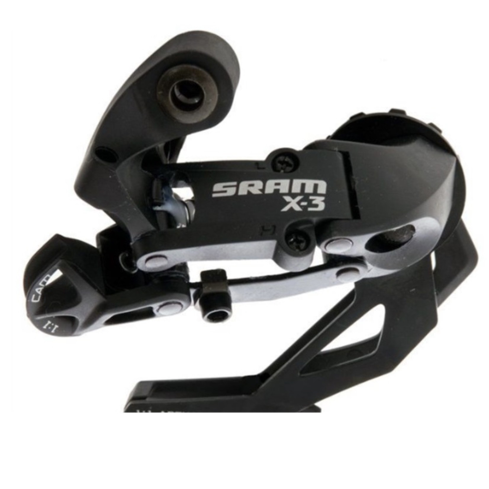 Sram, X3, Rear Derailleur, 7/8sp, Long Cage, Black - Country Cycle ...