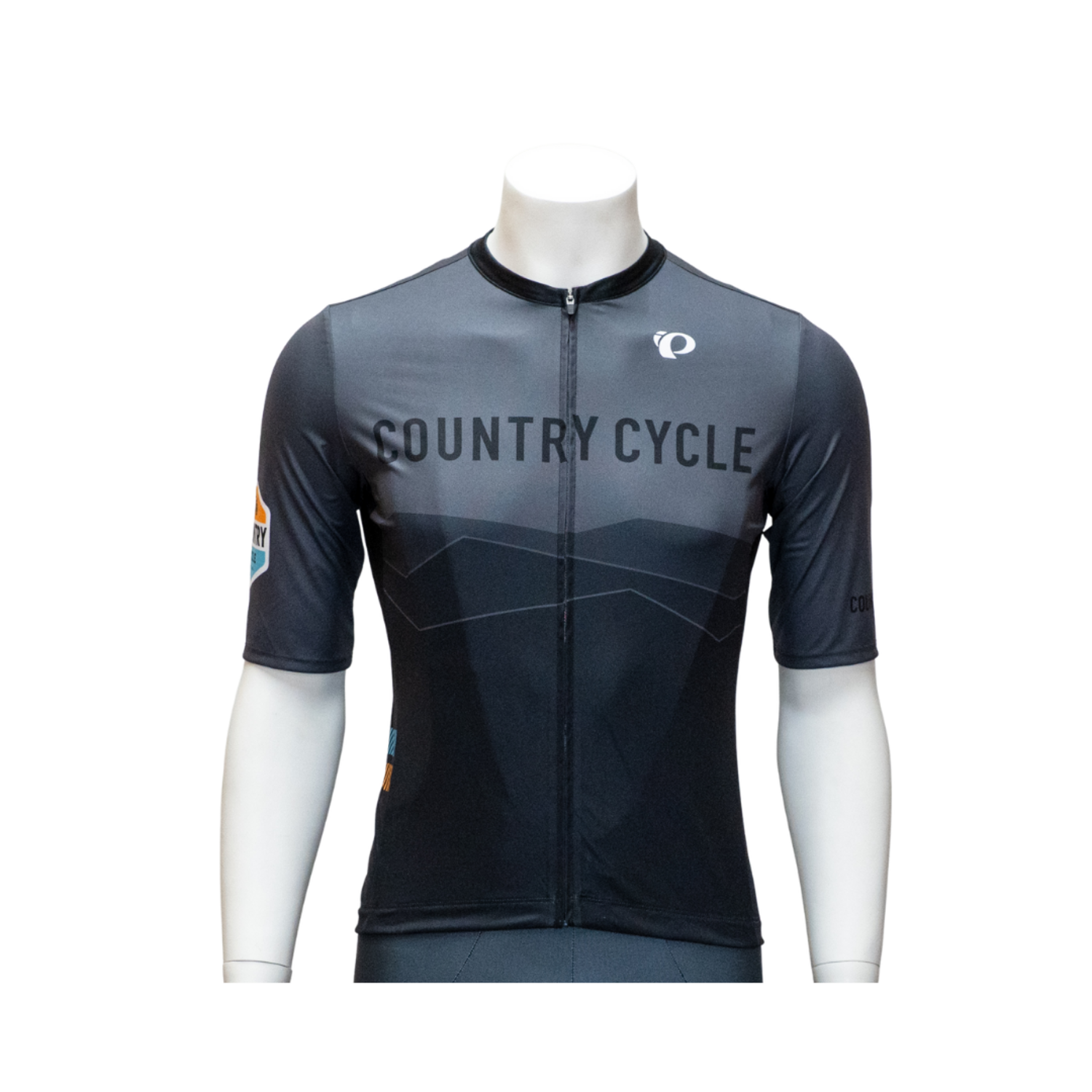 2025 Country Cycle Jersey XL Black/Grey - Country Cycle & Ski